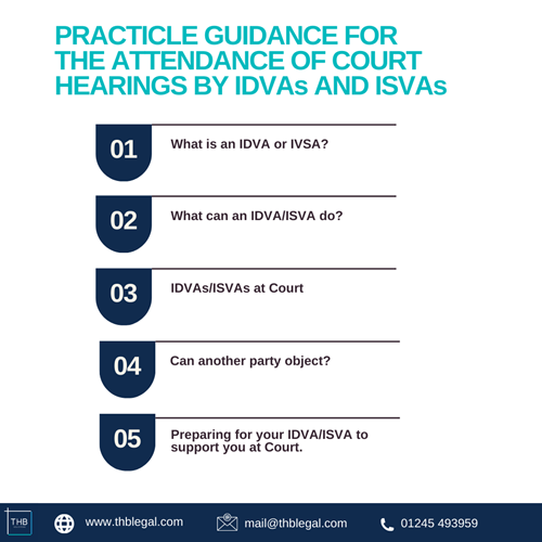 New rules for IDVAs & ISVAs | News | THB Solicitors